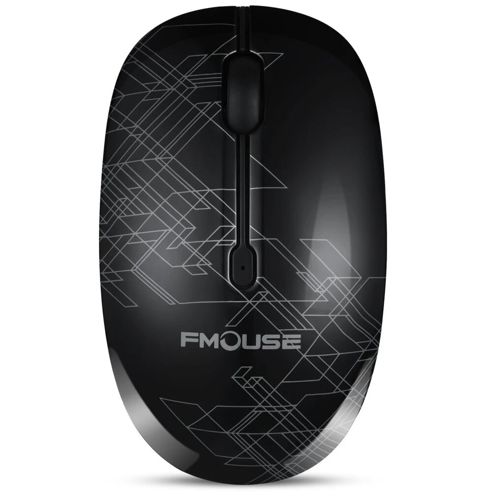 Беспроводная мышь FMOUSE M101 Phantom Black