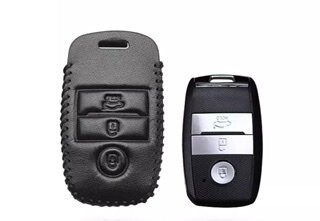Чехол для не выкидного ключа Kia / Киа black