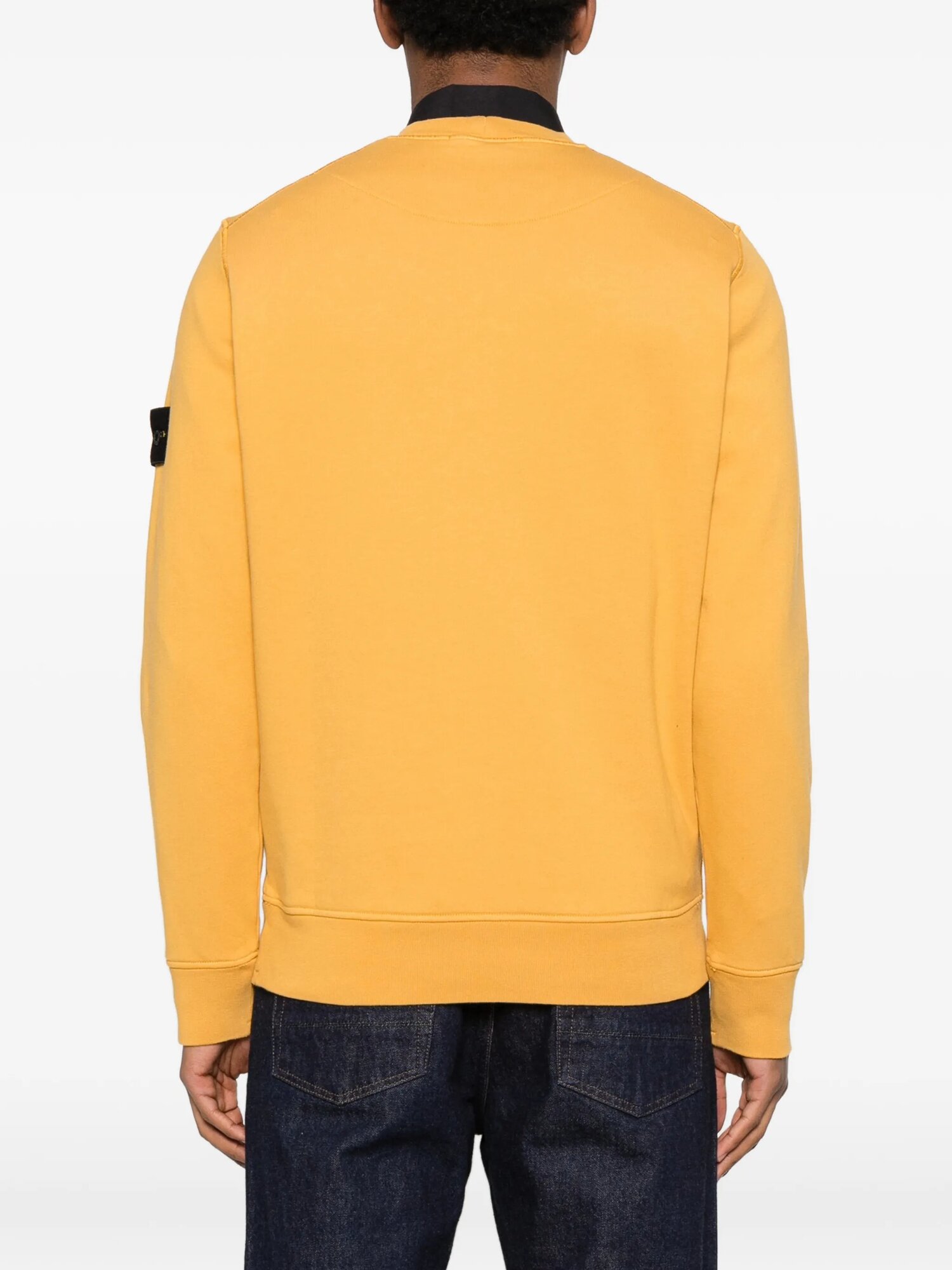 Толстовка Stone Island Crew-neck sweatshirt, размер 2XL, , yellow — фото 1