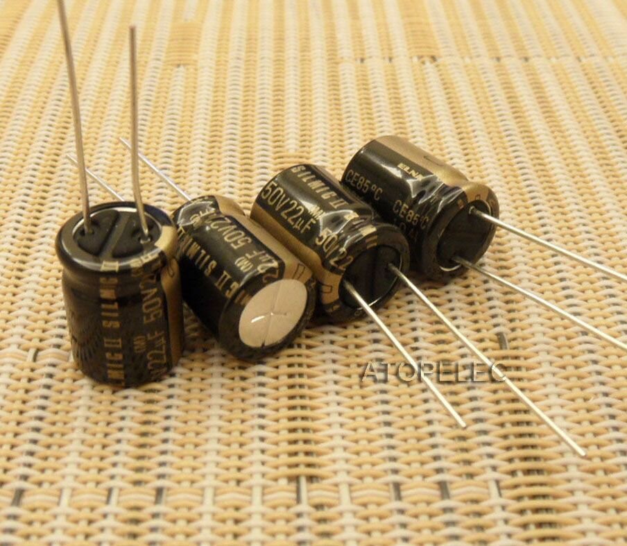 4 шт. 22uF 50V ELNA SILMIC II Аудио электролитический конденсатор