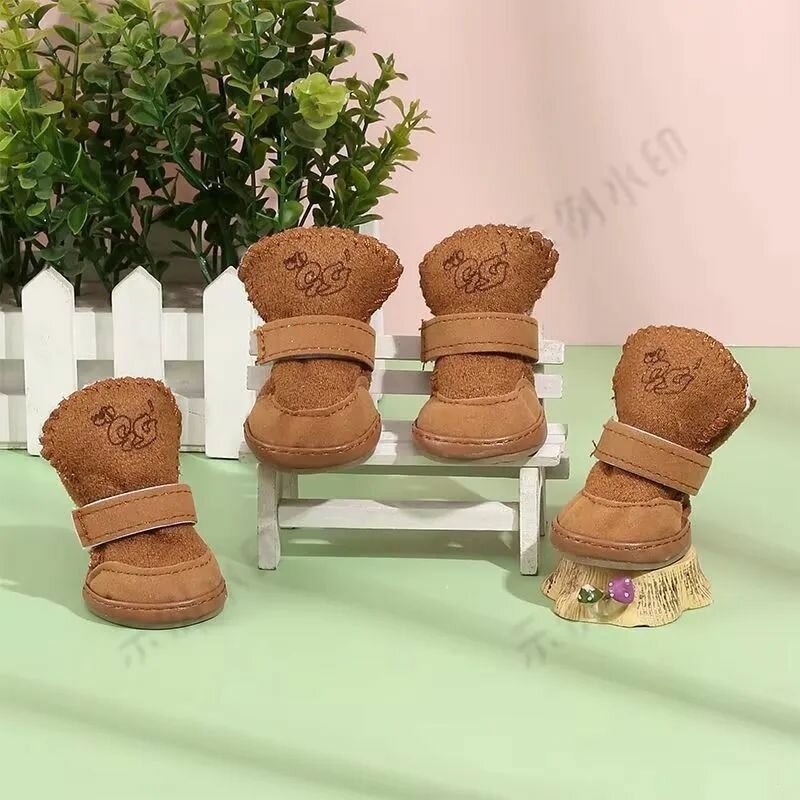 Домашние собачьи снегоступы зимняя обувь