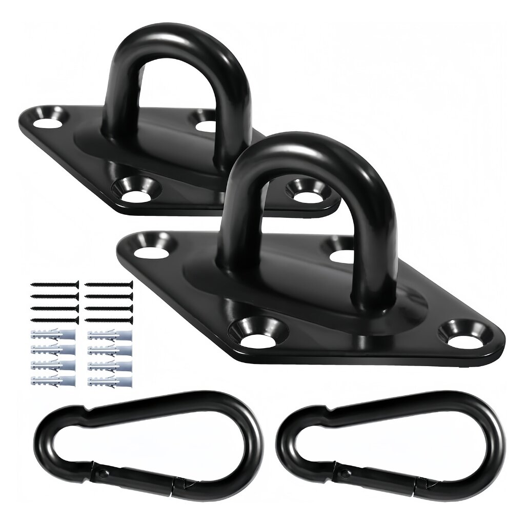 Подвеска с ромбовидной дверной пряжкой, фиксированная проушина, ромбовидная проушина, фиксированная пряжка, крюк для гамака, крюк для подушки M8