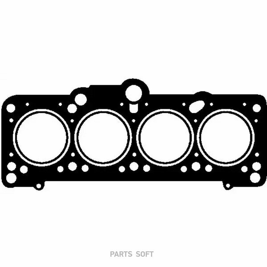 Прокладка ГБЦ AUDI 80 B3/B4/VW PASSAT B3/B4/T4 1.9D/TD (3 насечки) от официального дистрибьютора, VICTOR REINZ, артикул 612900050