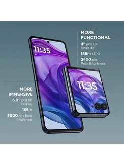 Смартфон Motorola Razr 50 Ultra 12/256 ГБ Global, Dual nano SIM, Midnight blue