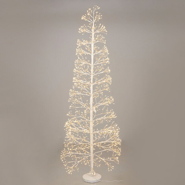 Светодиодная елка Lumivia 150 см белая, 1600 теплых белых LED ламп, IP44, Koopman, AX5330510