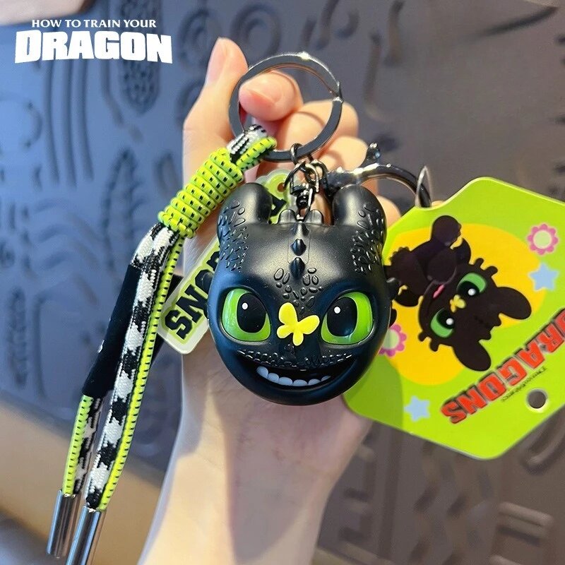 Брелок How to Train Your Dragon Беззубик, ABS-пластик, s657-toothless-B