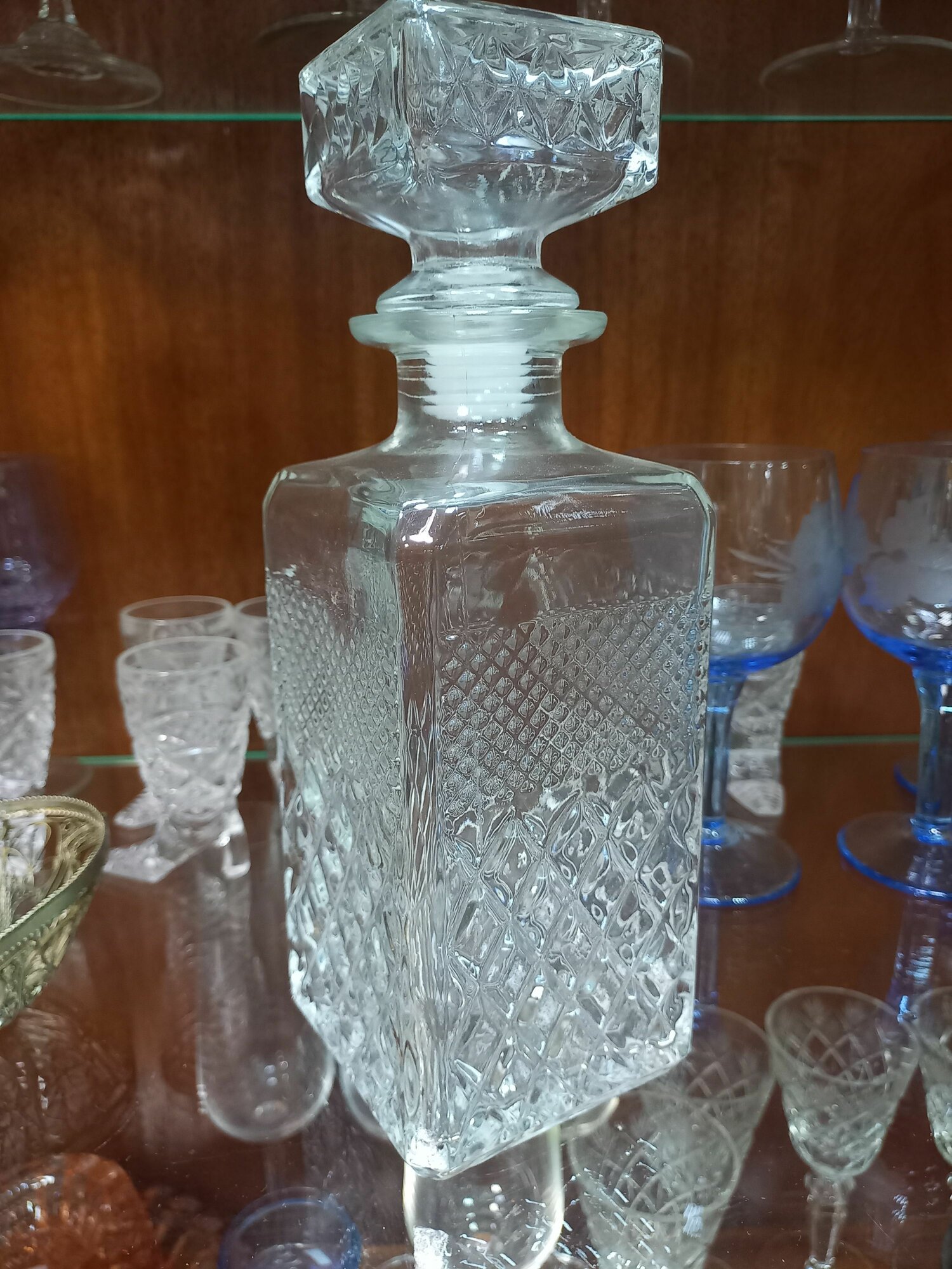 Винтажный советский графин / штоф для крепких напитков. СССР