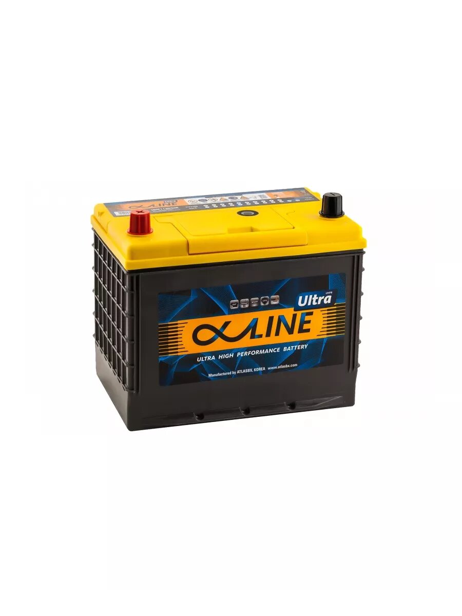 Аккумулятор ALPHALINE ULTRA 115D26R 12V 88Ач прям. пол.