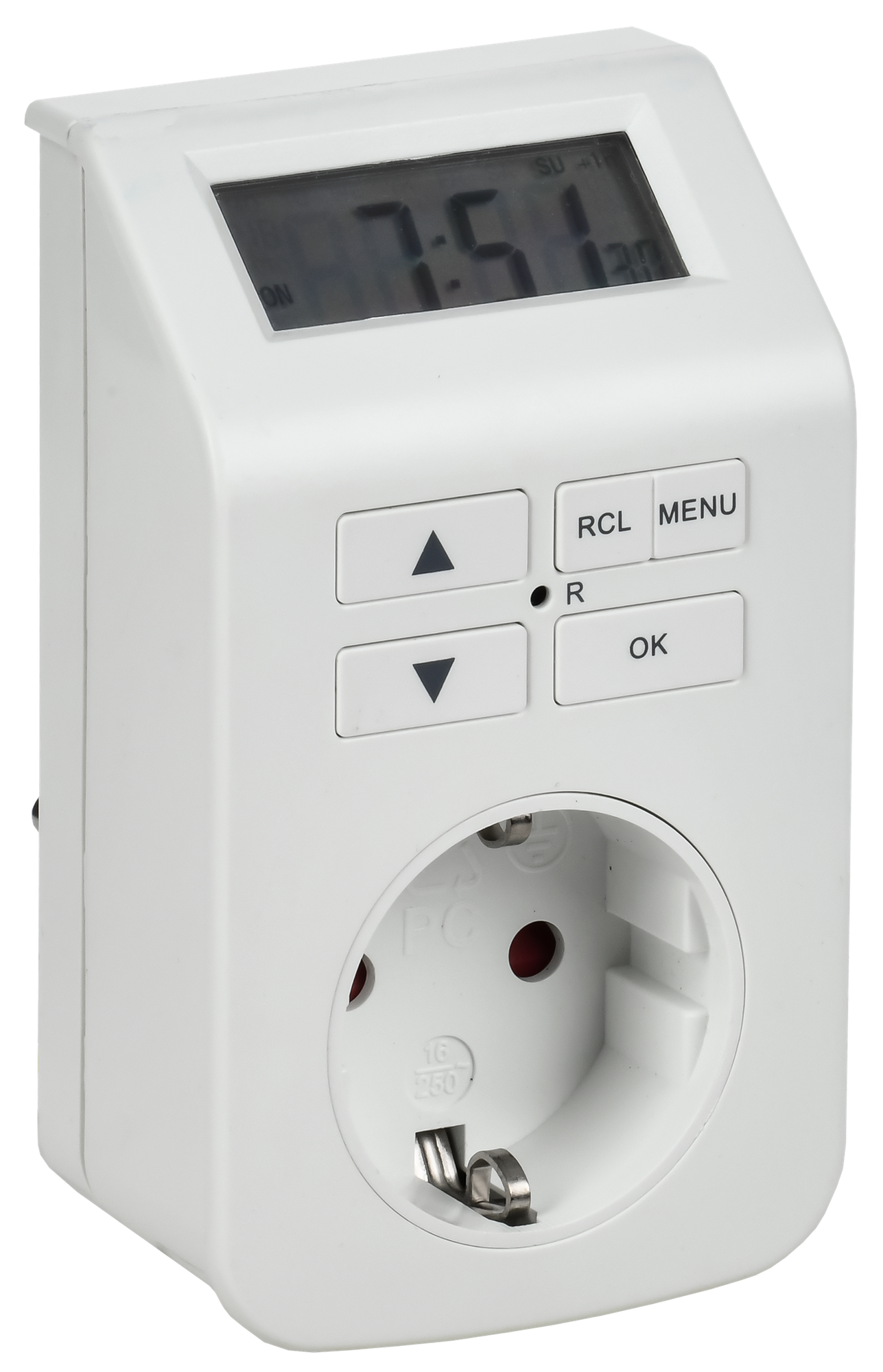 РТЭ-5 Розетка-таймер электронный 1мин 7дн 112on/off 16А IP20 белая IEK IEK ERT10-1-16-N-01-6-K01