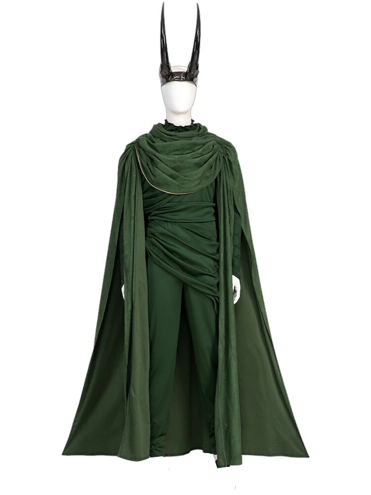 Костюм Локи Лёвфейсон для косплея из полиэстера XL, Set 2