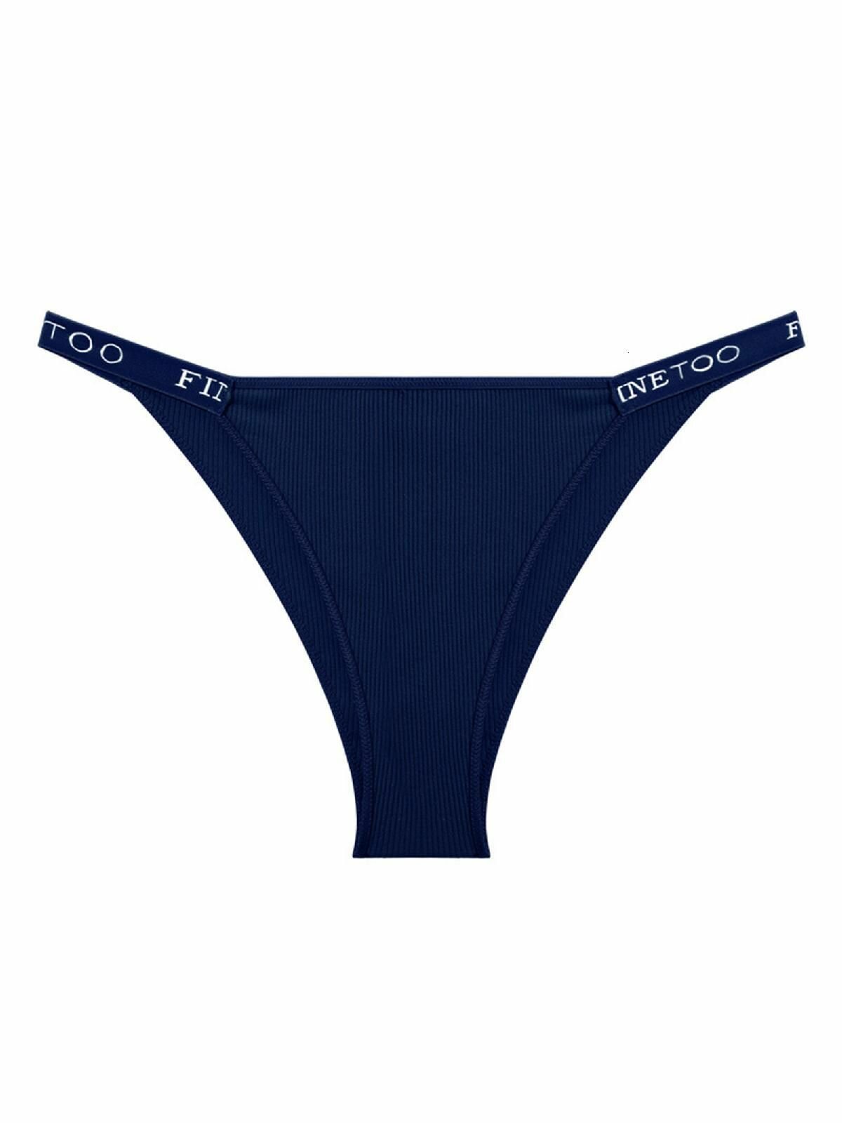 Хлопковые бикини для женщин, De ep Синий - M