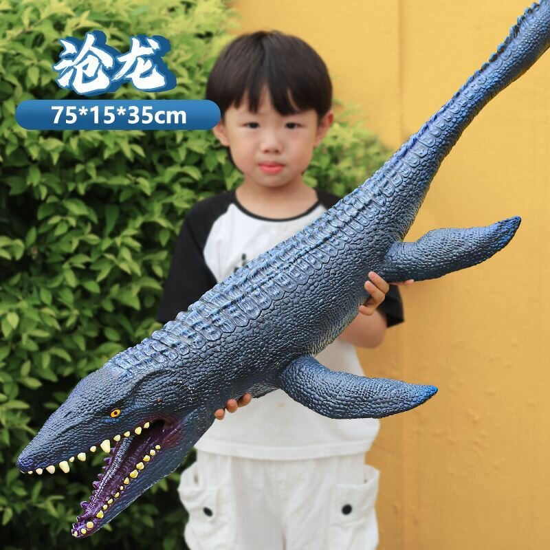 Большая мягкая резиновая модель морского животного: имитация большой белой акулы, кита, дельфина. Подарок на день рождения для детей в возрасте от 3 до 9 лет.