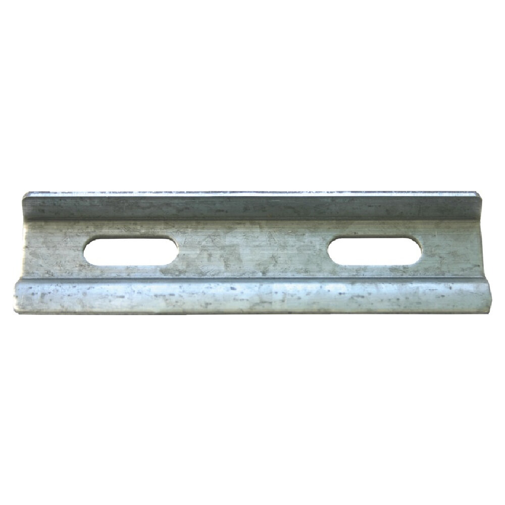 Шина мебельная навесная, 98х28х7 мм, оцинкованная сталь, максимальная нагрузка 50 кг