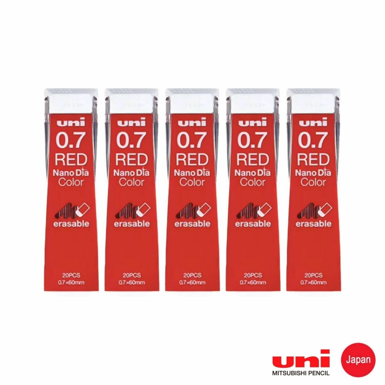 Uni Mitsubishi Pencil Грифель для карандаша 0.7 мм, 5 шт.