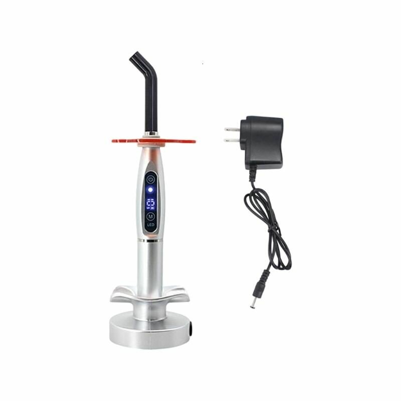 Система отверждения стоматологических смол, высокая эффективность, полимеризация за 1 секунду, 3 режима, автоматическое отключение, Серебро