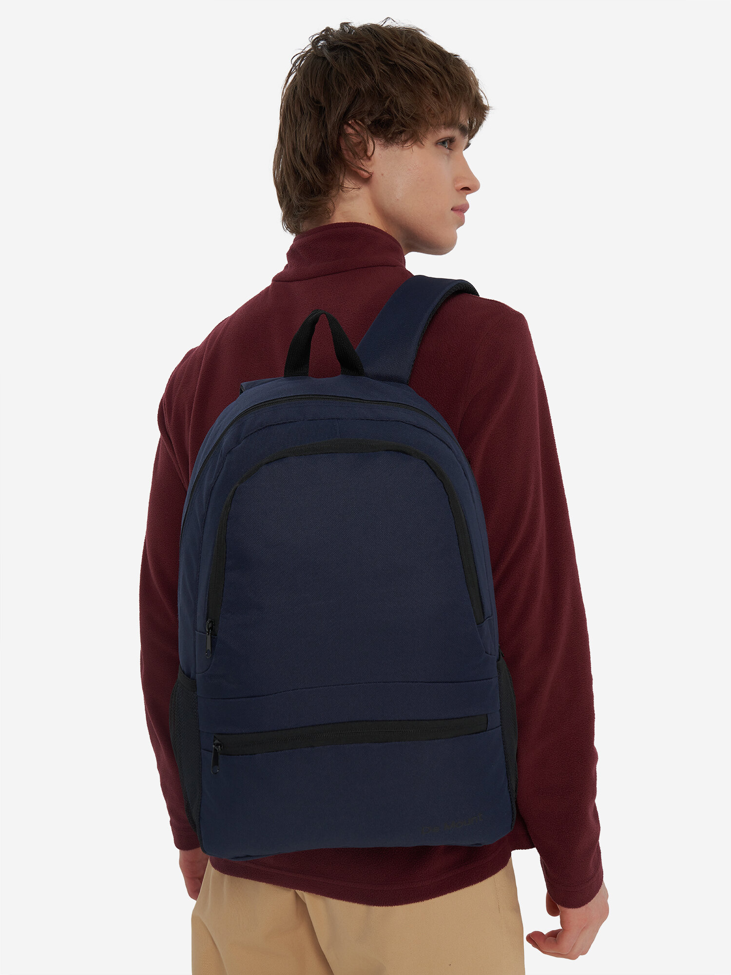 143906-Z4 one size Рюкзак взросл. Adult backpack темно-синий р. one size