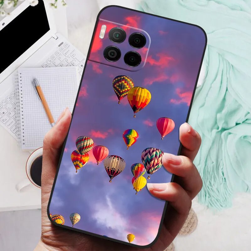 Чехол для T-Mobile REVVL 7 Pro с воздушными шарами, цвет 34