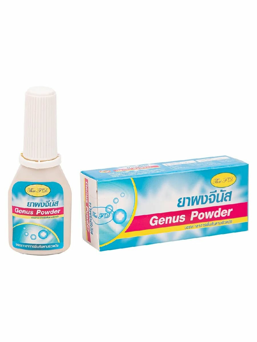 Присыпка обезболивающая для ран и ожогов Genus powder, 10 гр