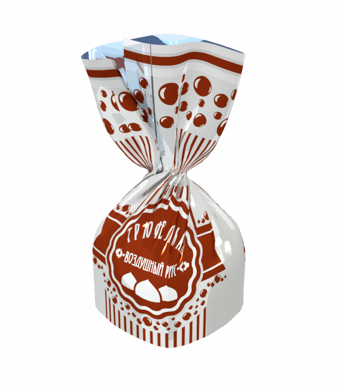 Конфеты Кондитерская фабрика Пермская "Трюфелька воздушный рис", 1 кг