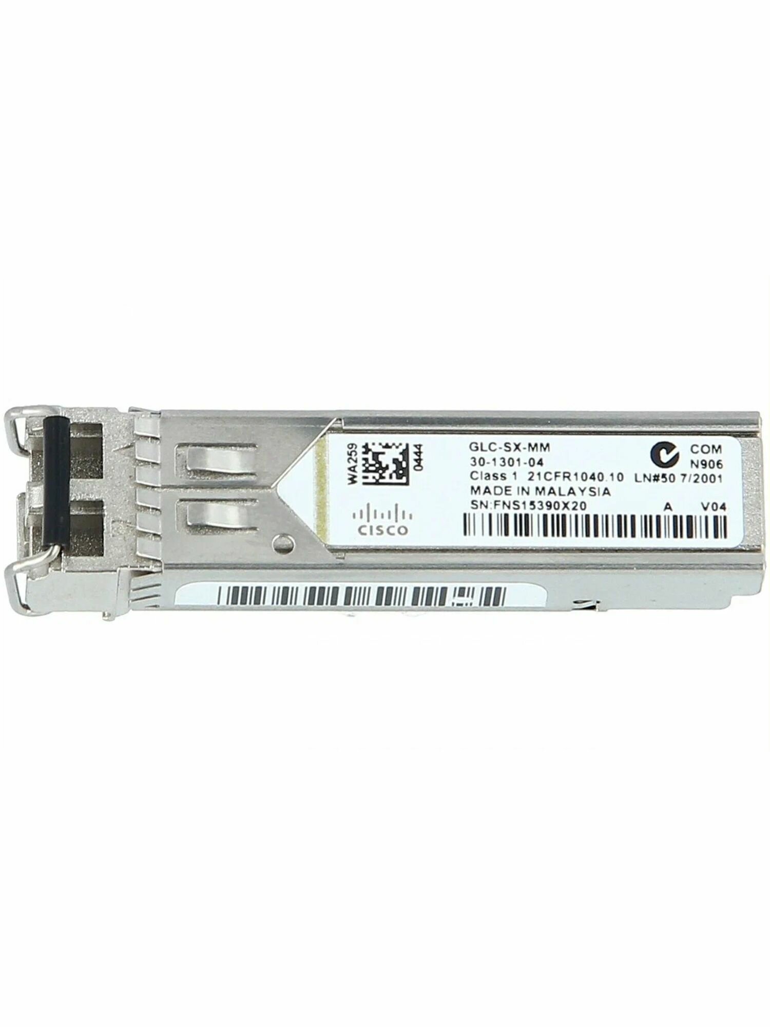 Трансивер Cisco GLC-SX-MM, оптический, 1000BASE-SX, Ethernet, 1.25 Гбит/c, разъём LC