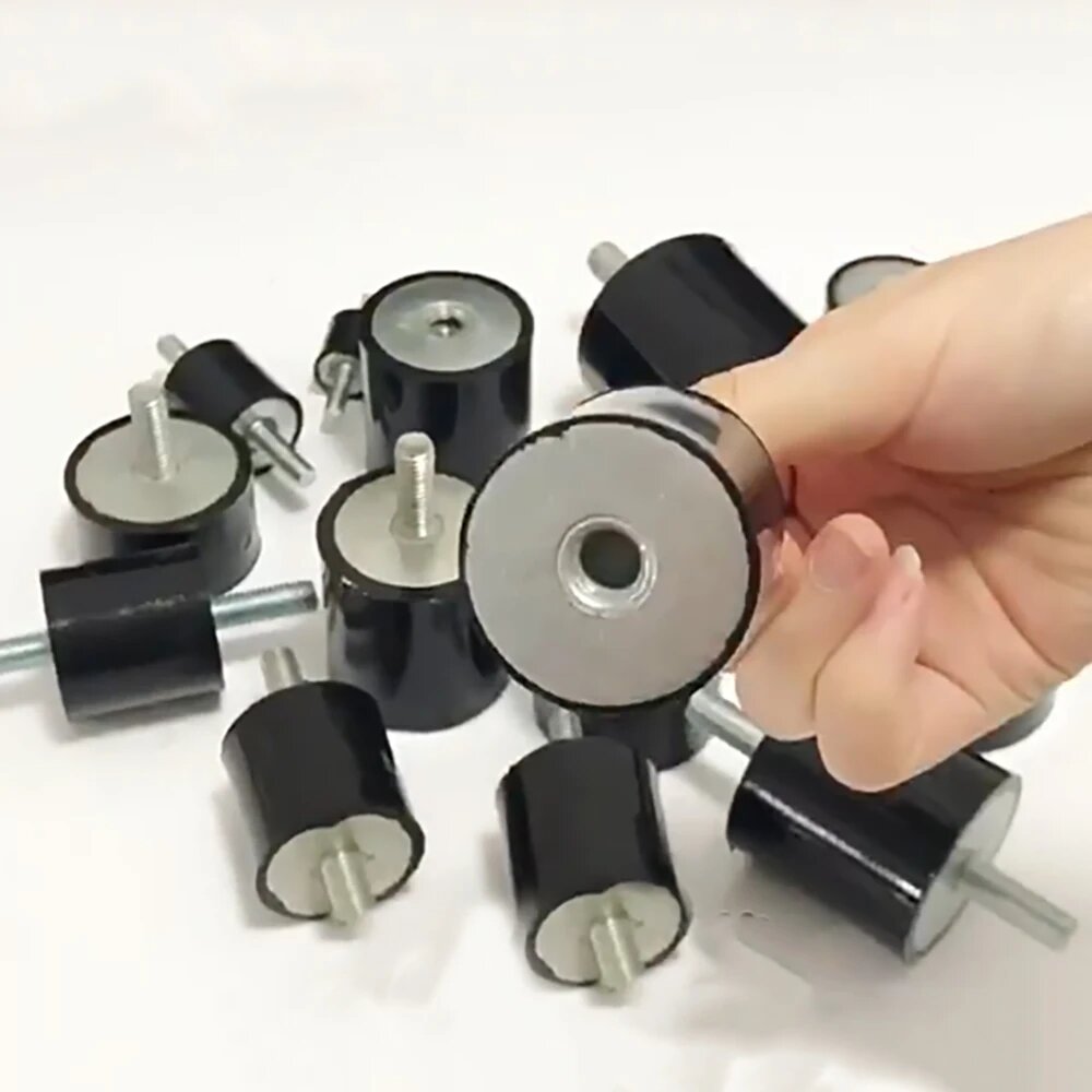 1/2/4/8 шт. амортизаторы VD-типа с внутренней резьбой, резиновые демпферы, 8x8-M3x6(mm), 8Pcs