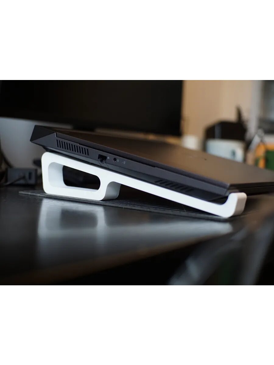 Подставка для ноутбука белая