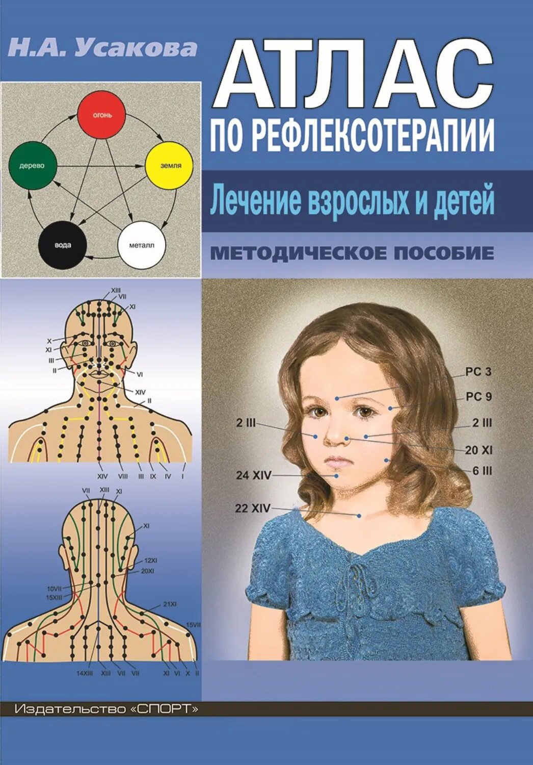 Атлас по рефлексотерапиии. Лечение взрослых и детей. [Цифровая книга]