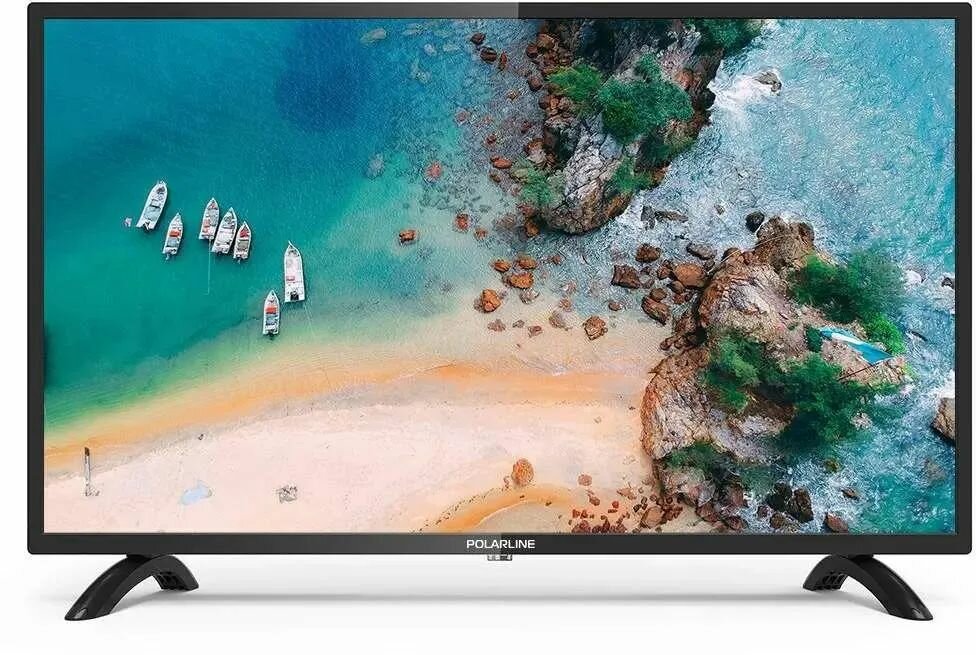 32" Телевизор POLARLINE 32PL13TC HD, черный