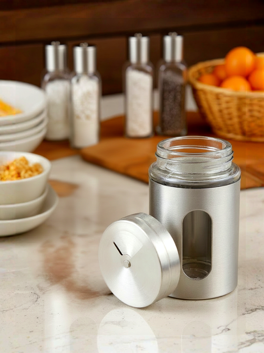 Баночка для специй, Солонка или перечница, Банка для соли перца зубочисток