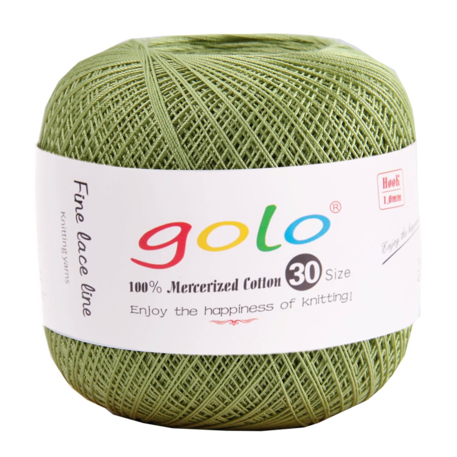 Пряжа Golo хлопок 100% Avocado, 7-203