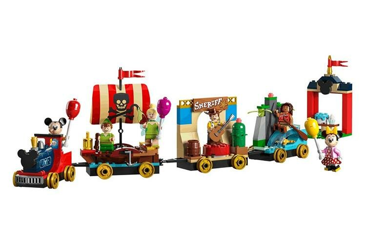 Пластиковые конструкторы унисекс LEGO Disney Праздничный поезд 43212, 274 деталей