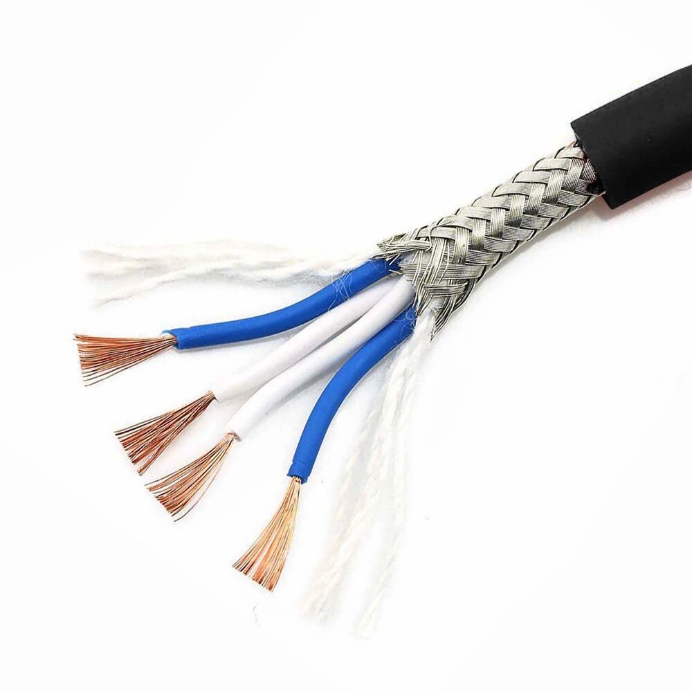 Кабель микрофонный в нарезку Canare L-4E6S BLK, 1 м