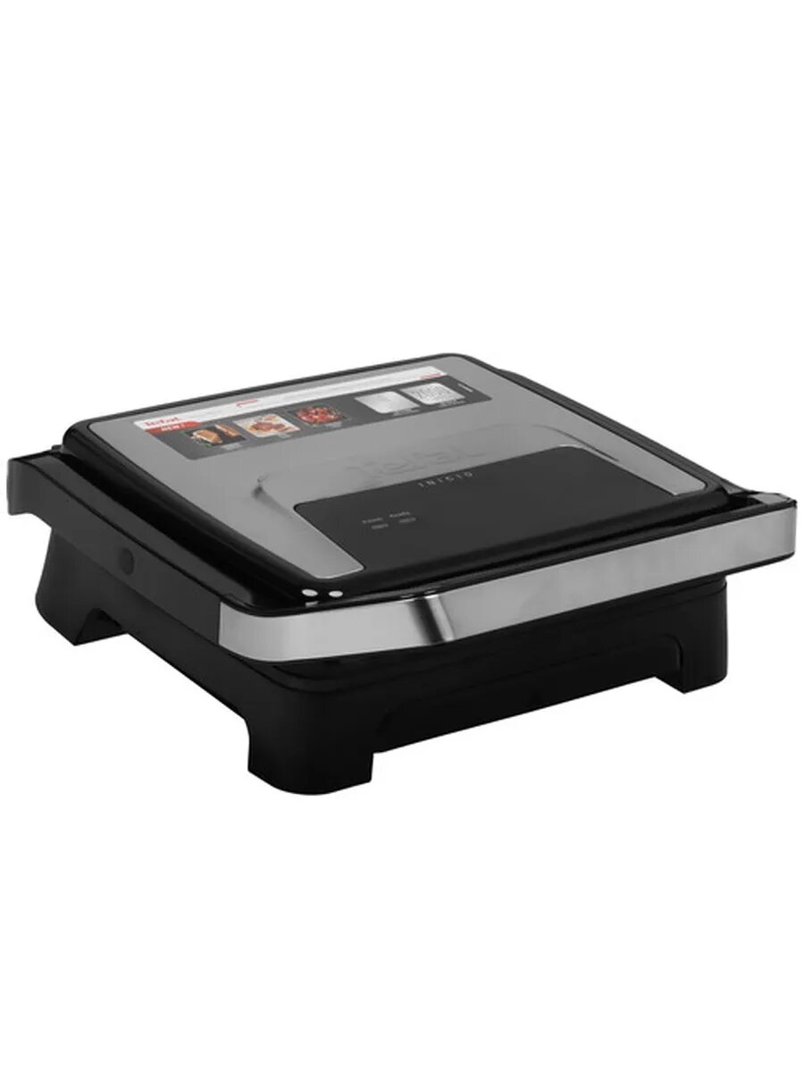 Гриль Tefal "Inicio" GC271D10, черный, алюминиевый, не подгорает, без масла