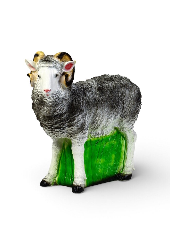 Садовая фигура Sima-Land из гипса Баран, размер 48х19х43 см