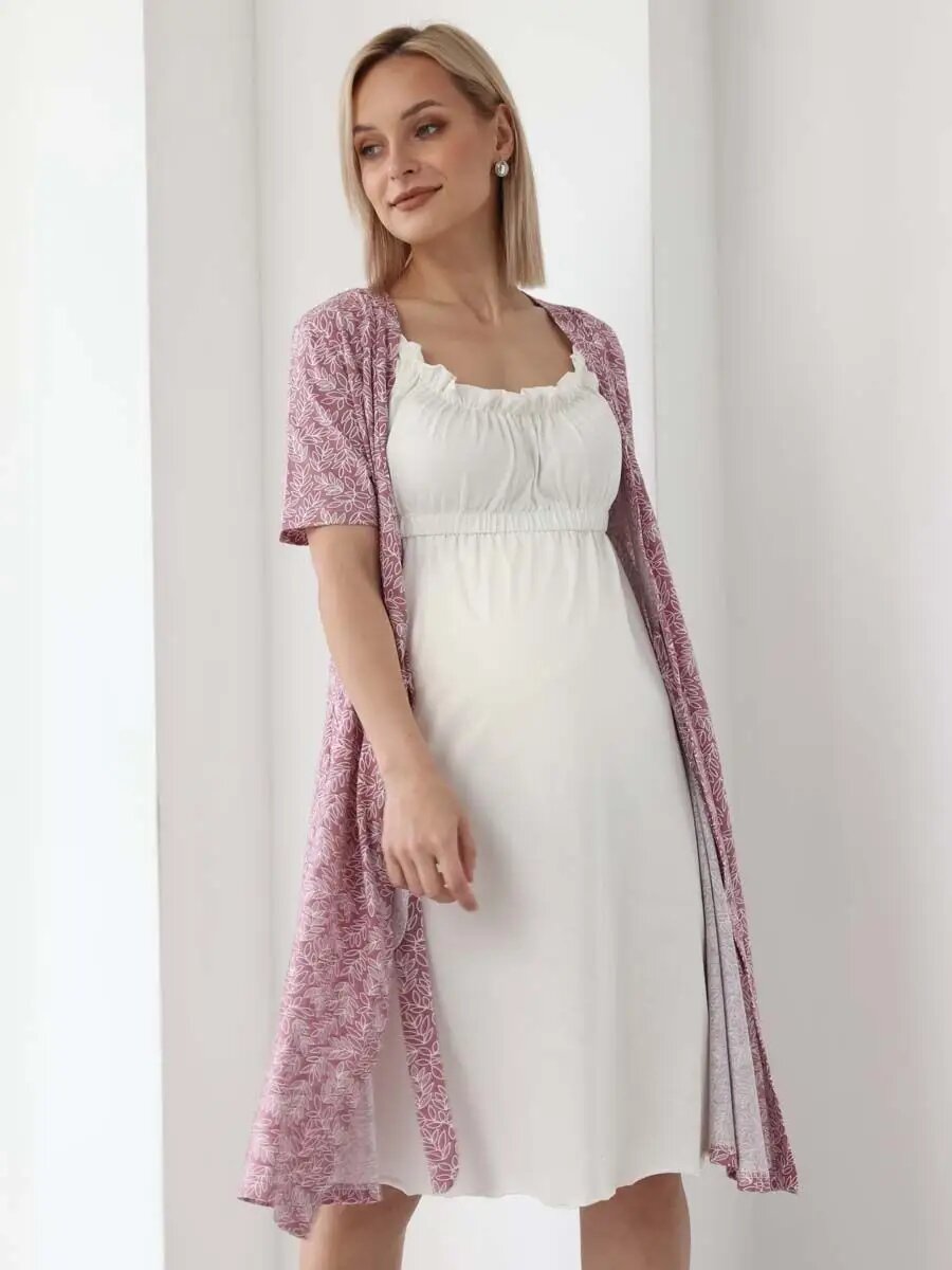 Пеньюар для кормящих мам