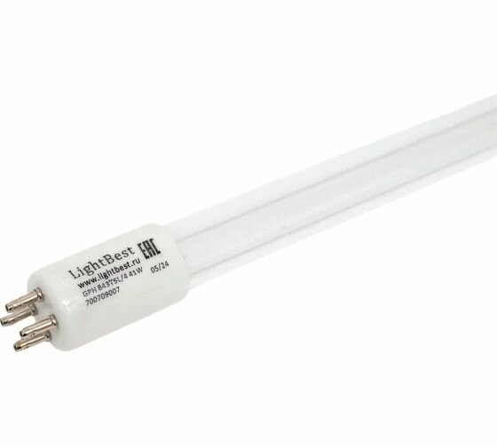 Бактерицидная лампа LightBest GPH 843T5L/4P 41W 0,425A