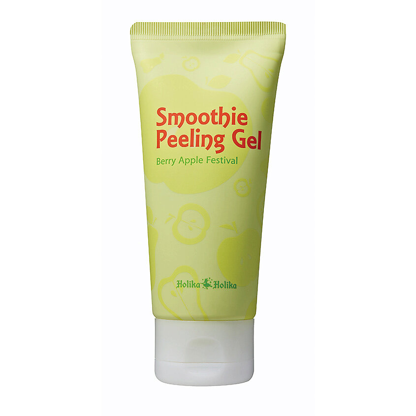 HOLIKA HOLIKA Отшелушивающий гель-скатка с яблоком Smoothie Peeling Gel Berry Apple Festival, 120 мл
