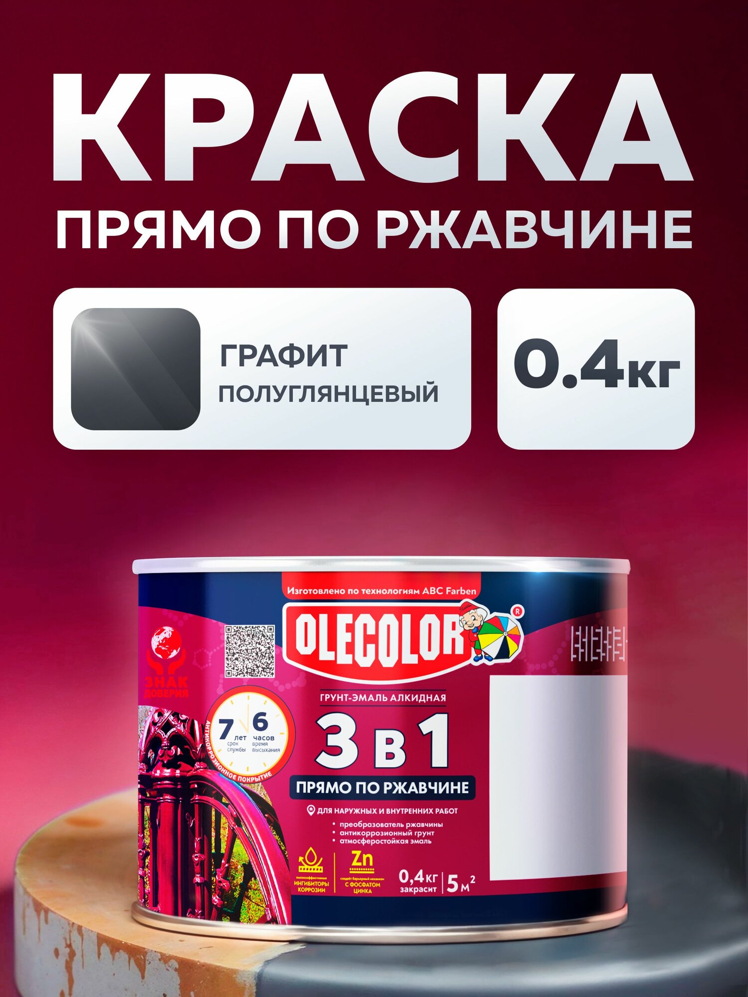 Краска по ржавчине