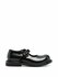Лоферы MOSCHINO Buckle-strap loafers, размер 39, черный