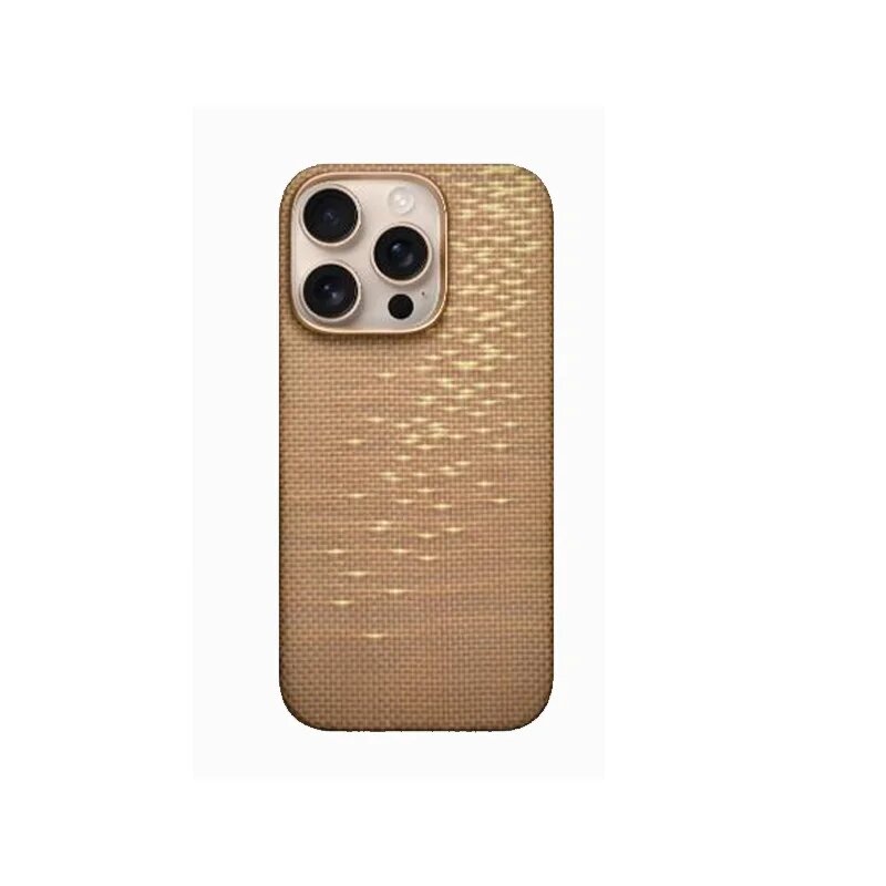 Чехол PITAKA golden для iPhone 16 Pro
