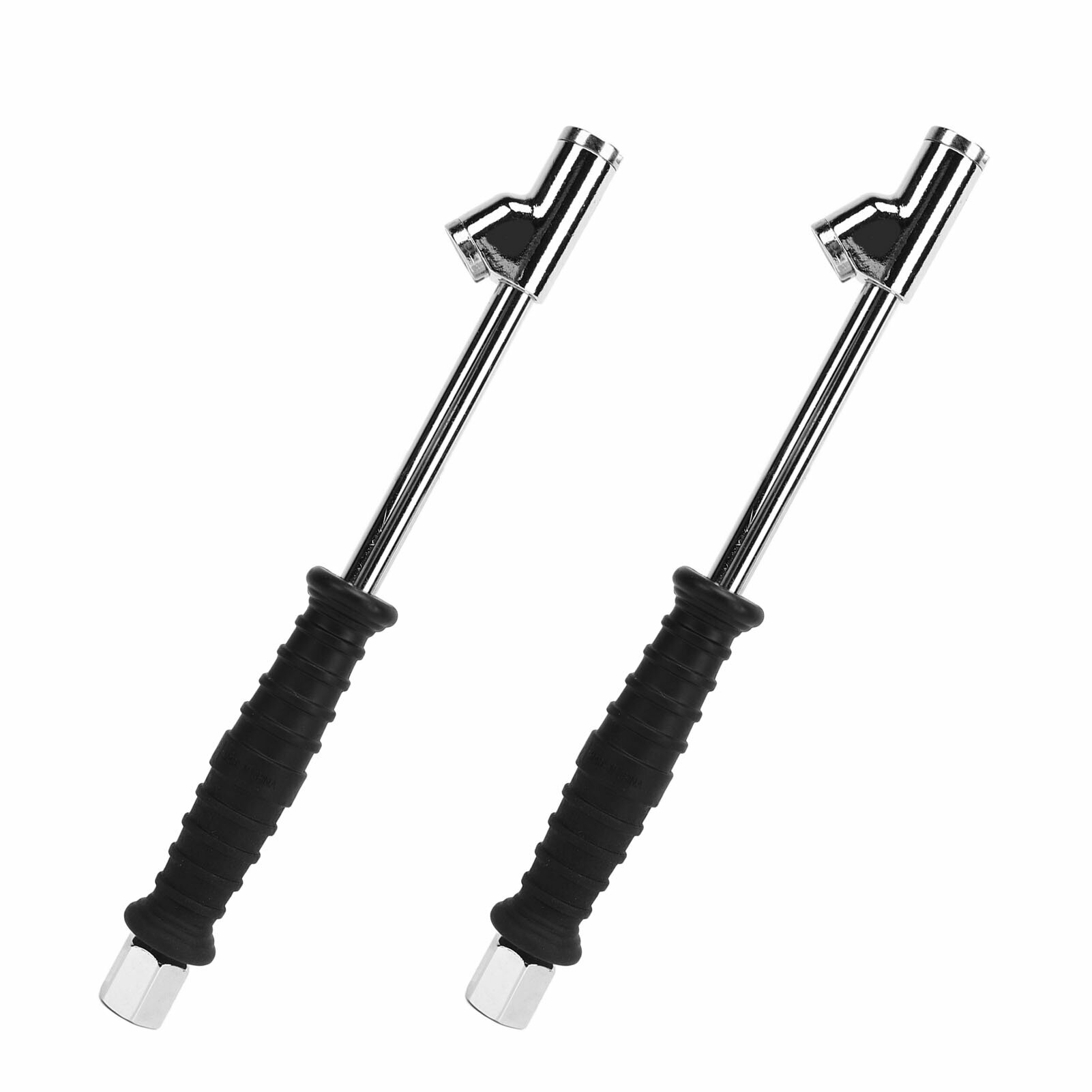 Двойной головочный клапан для накачки шин автомобиля 1/4 дюйма, 2 шт. для насосов и инфляторов для транспорта