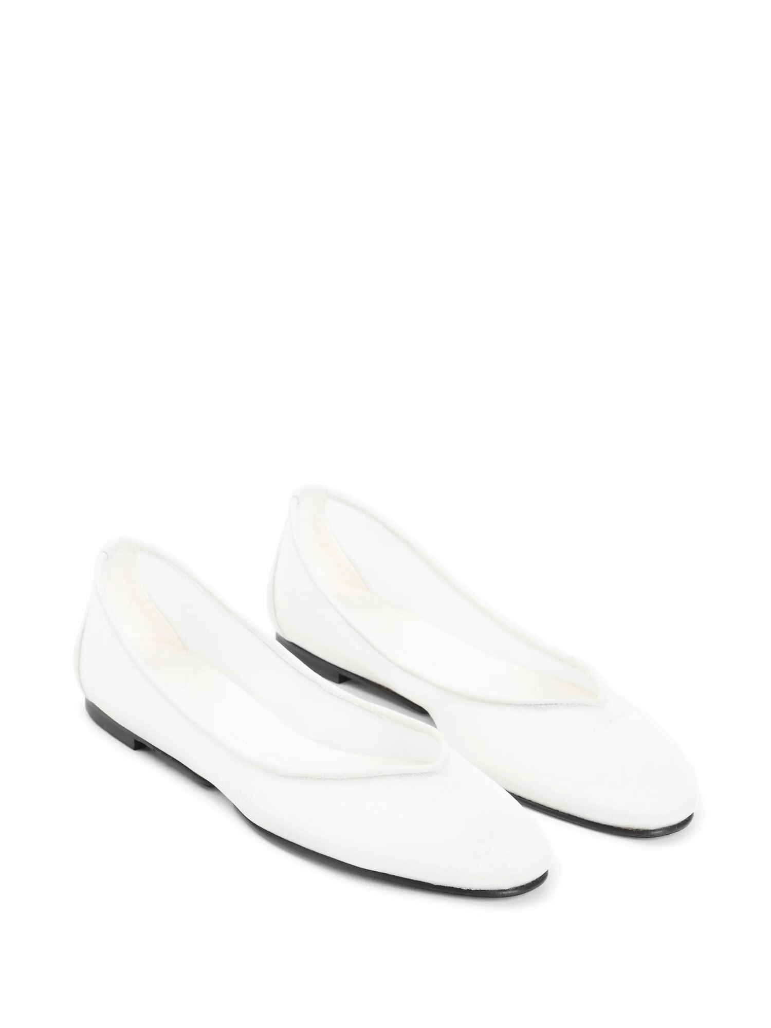 Балетки Jacquemus Pointed ballet flats, размер 41, white — фото 1