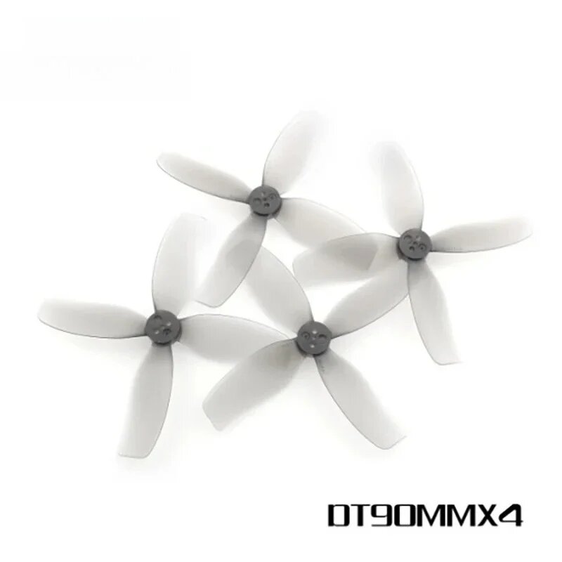 Пропеллеры HQProp DT90 90 мм, 2 пары, серые