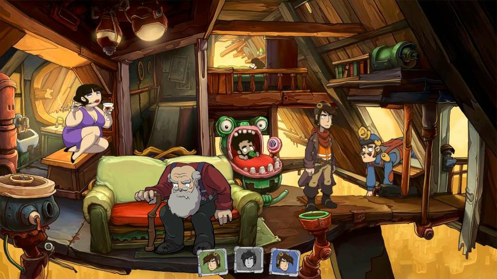 Goodbye Deponia Premium Steam Ключ • Активация Steam • регион Весь мир
