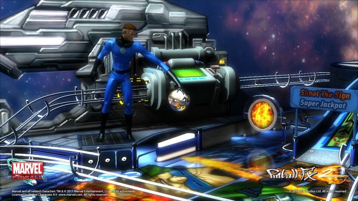 Pinball FX2 - Fantastic Four Table DLC Steam Ключ • Активация Steam