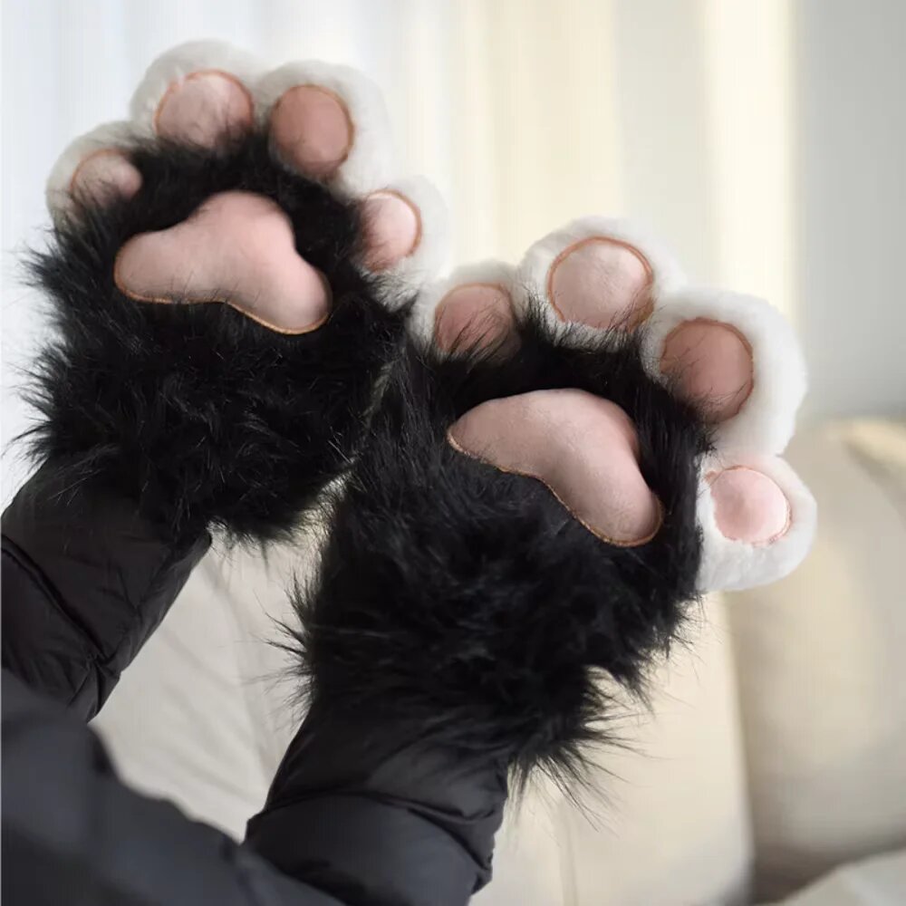 Wow chan Kig Furry Fursuit Paw Полиэстер A5