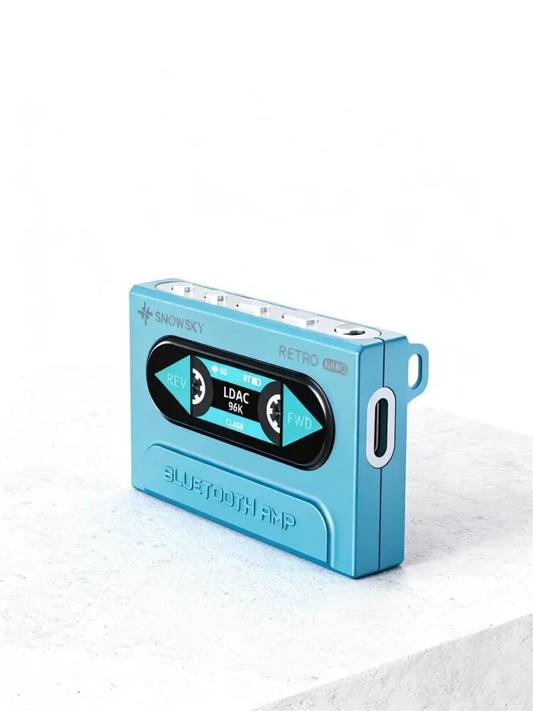 Fiio Snowsky Retro Nano Беспроводной аудиоприемник Bluetooth без потерь для наушников с адаптером усилителя 3,5 мм/4,4 мм