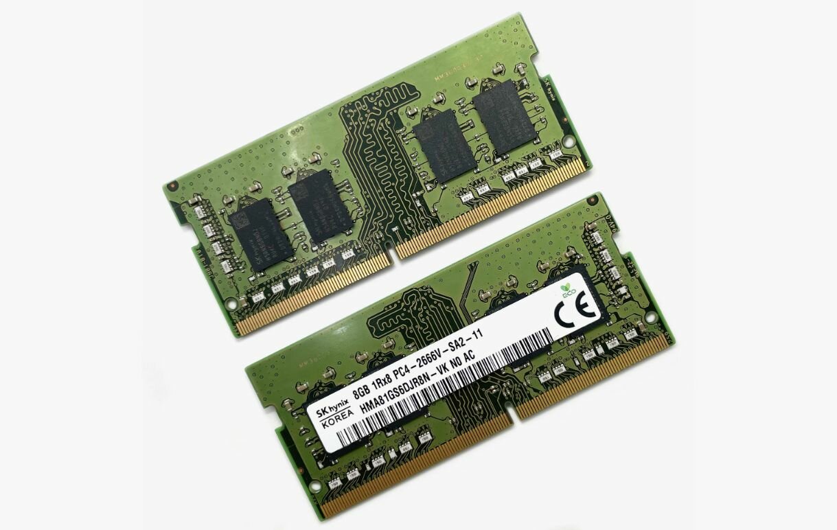 Оперативная память SODIMM 8GB DDR4-2666 SKhynix HMA81GS6DJR8N-VK