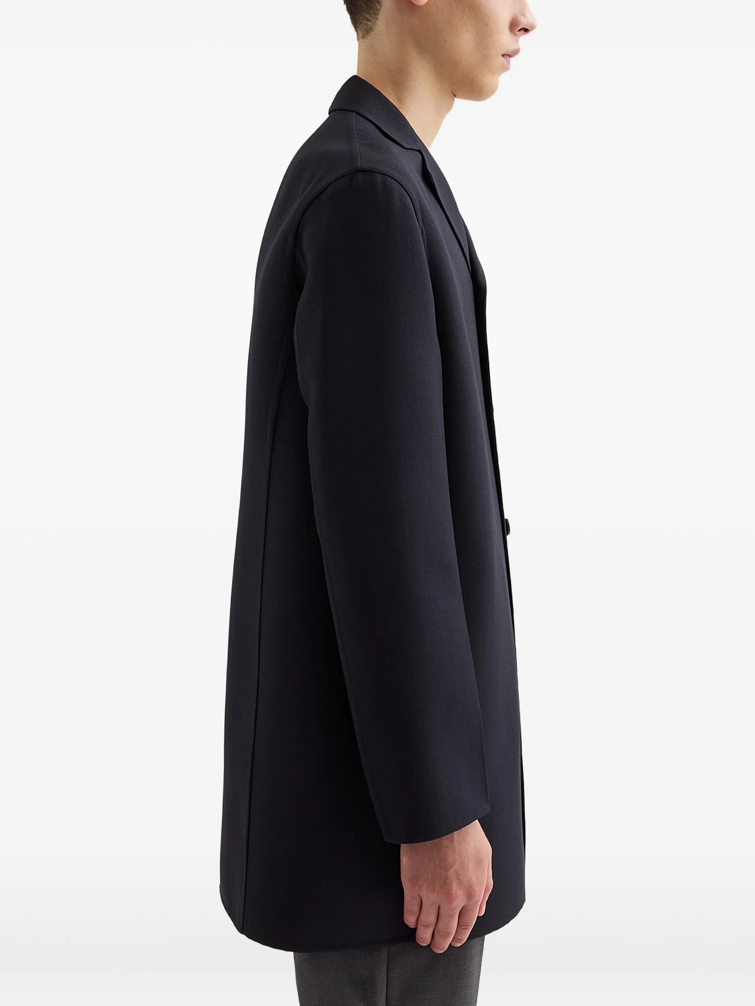 Пальто Jil Sander, размер 56, синий — фото 1