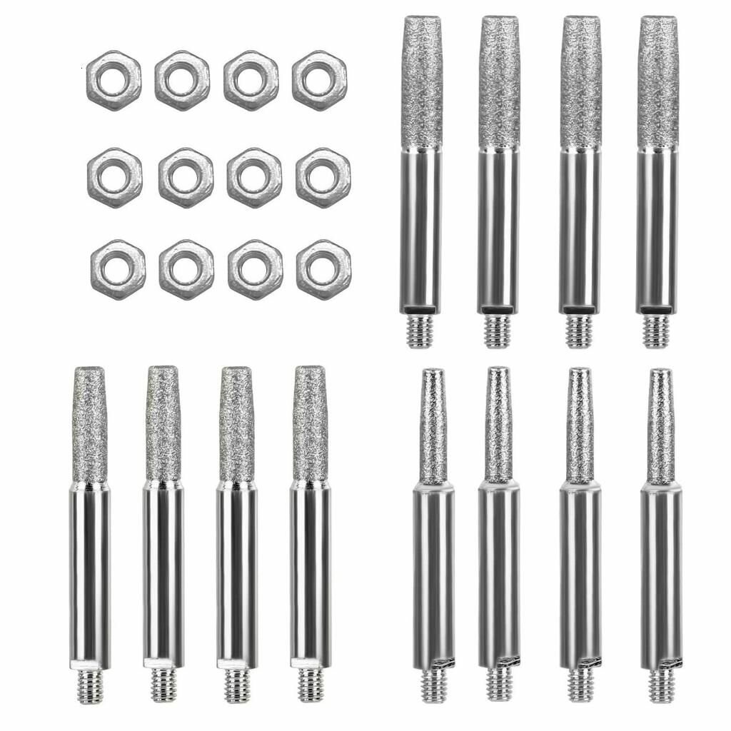 Насадки для заточки цепей 12 шт